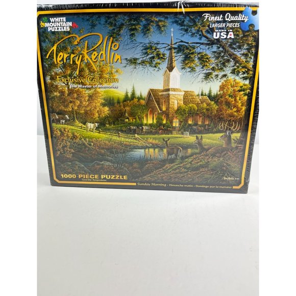 White Mountain | Toys | White Mountain Puzzle Sunday Morning By Terry ...
